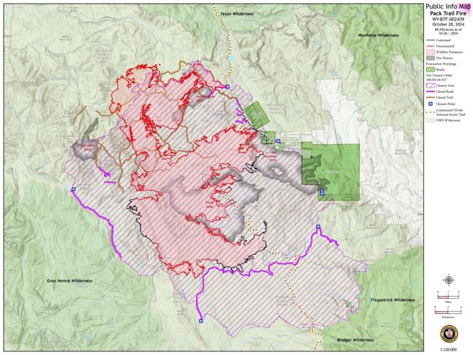 Pack Trail Fire Closing in on 90,000 Acres; Weather Helping Suppression ...