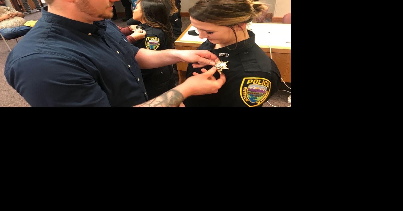 Eight new RPD Officers and Dispatchers Sworn In | Local News | wyotoday.com