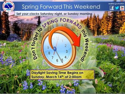 Spring Forward One Hour Saturday night | Local News | wyotoday.com