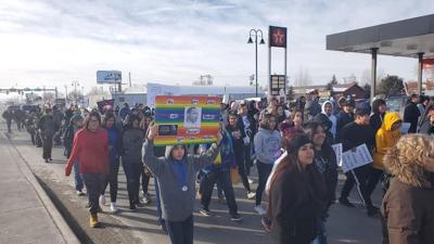 Peace March Saturday morning in Riverton | Local News | wyotoday.com