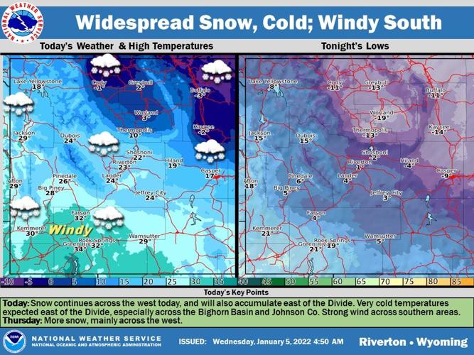 Some snow expected today, much colder temperatures | Local News ...