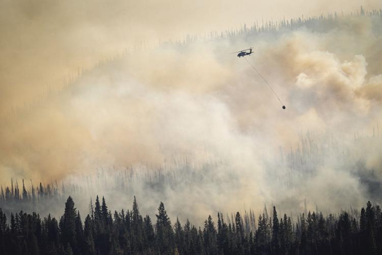 Tuesday Update on Pack Trail Fire on Togwotee Pass | | wyotoday.com