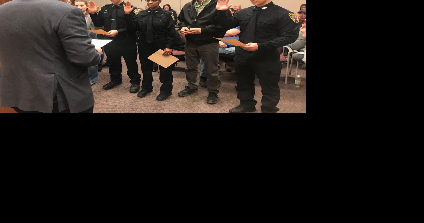 RPD Officers, Dispatchers take Oath of Office Tuesday | Local News ...