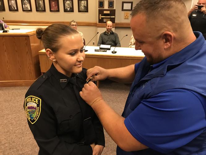 New Riverton Police Officers and a new Dispatcher Introduced Tuesday ...