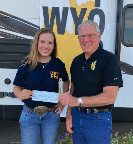 Laura Dockery wins FFA Scholarship | Community News | wyotoday.com