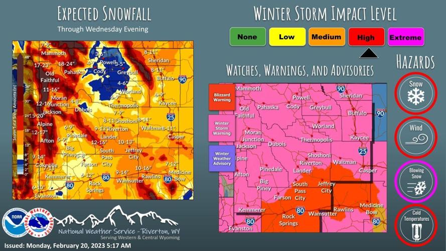 Huge Winter Storm Coming Tuesday, Wednesday with over a foot of new ...