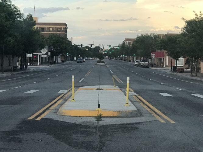 It’s Happened Again: First Street Median Crosswalk Signal Knocked Down ...