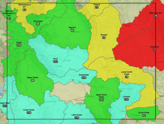 Wind River Snowpack grew 5 points from last week | News | wyotoday.com