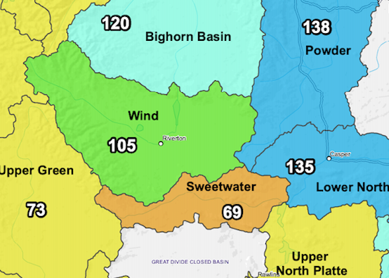 Wind River Basin Snowpack showed increase this week | Local News ...