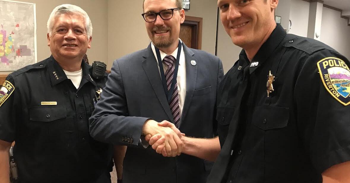 Long Time City Employee Retired; Oath administered to new RPD Officer ...