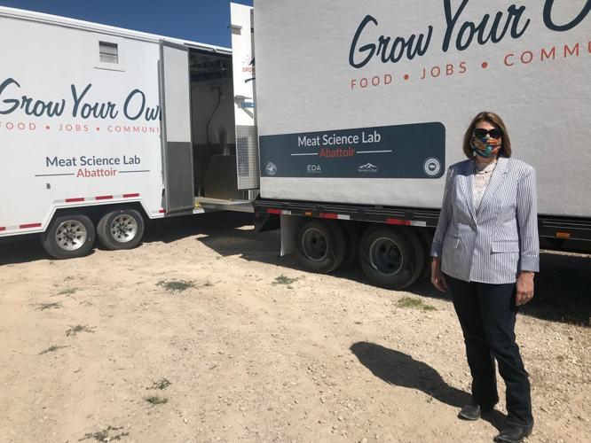 First Lady Jennie Gordon Inspected Mobile Meat Lab | Local News ...