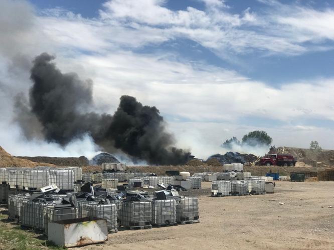 Fire destroys Riverton’s Tub-Grinder at Transfer Station | Local News ...