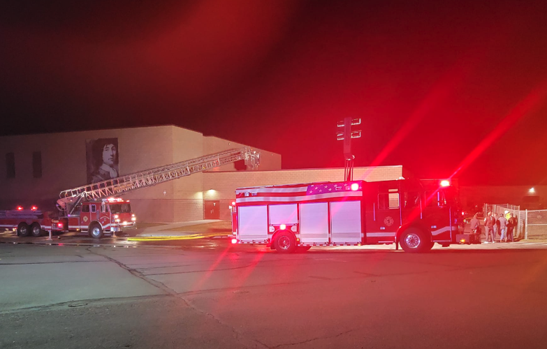 Fire destroyed storage shed attached to Riverton Middle School ...
