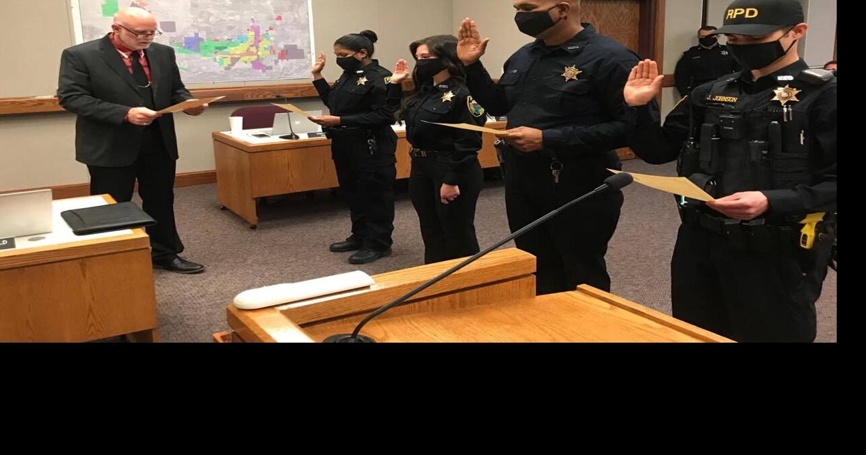 Four new members of the RPD introduced to the City Council Tuesday ...