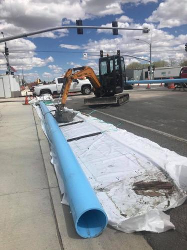 Water Main Pipe Nesting Project moving forward on West Main | Local ...