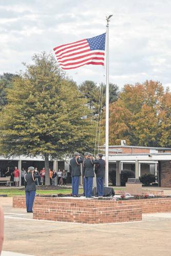 Forbush High School dedicates flag pole | Local News | yadkinripple.com