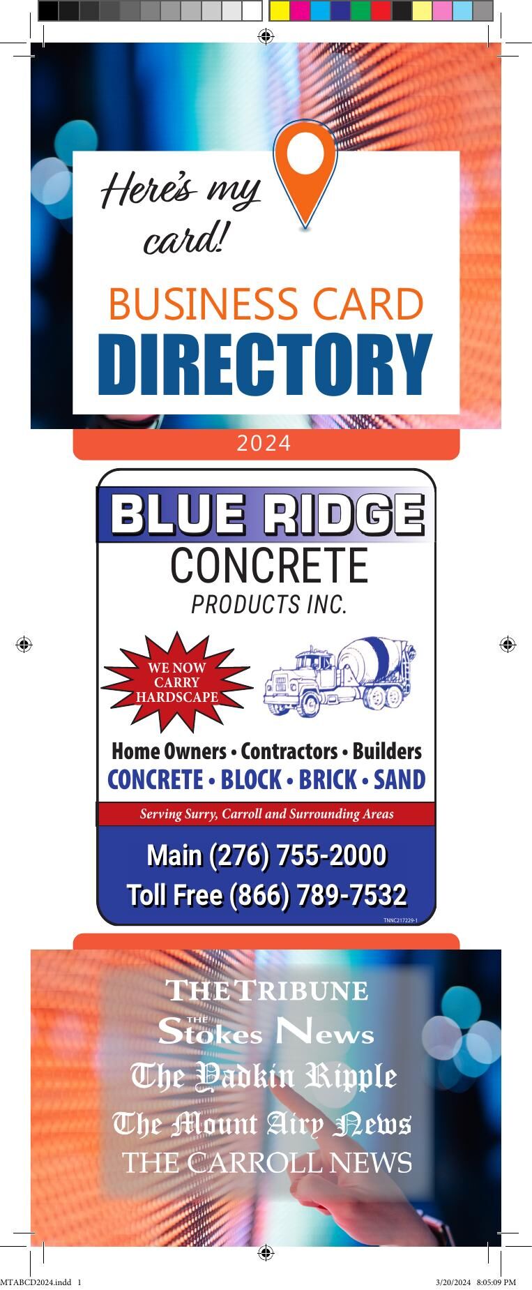Business Card Directory 2024 | | yadkinripple.com