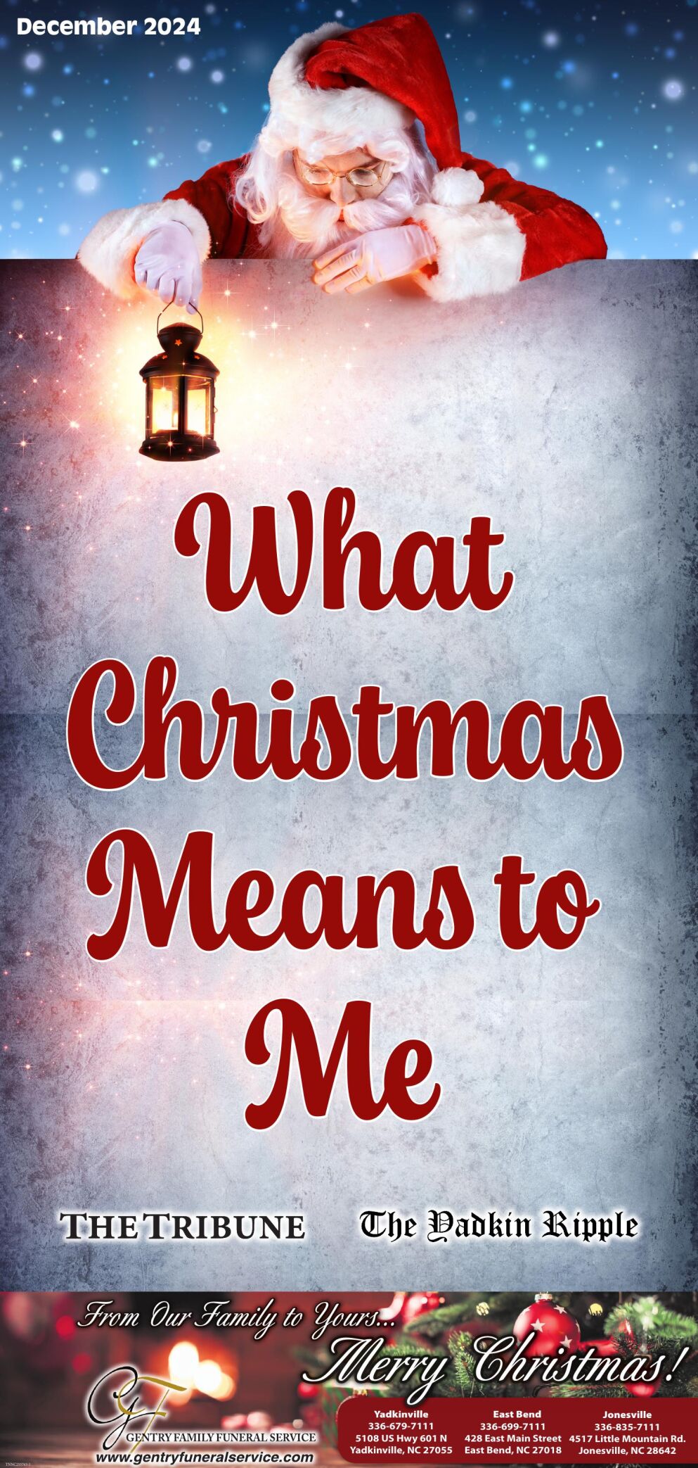 What Christmas Means to Me | | yadkinripple.com