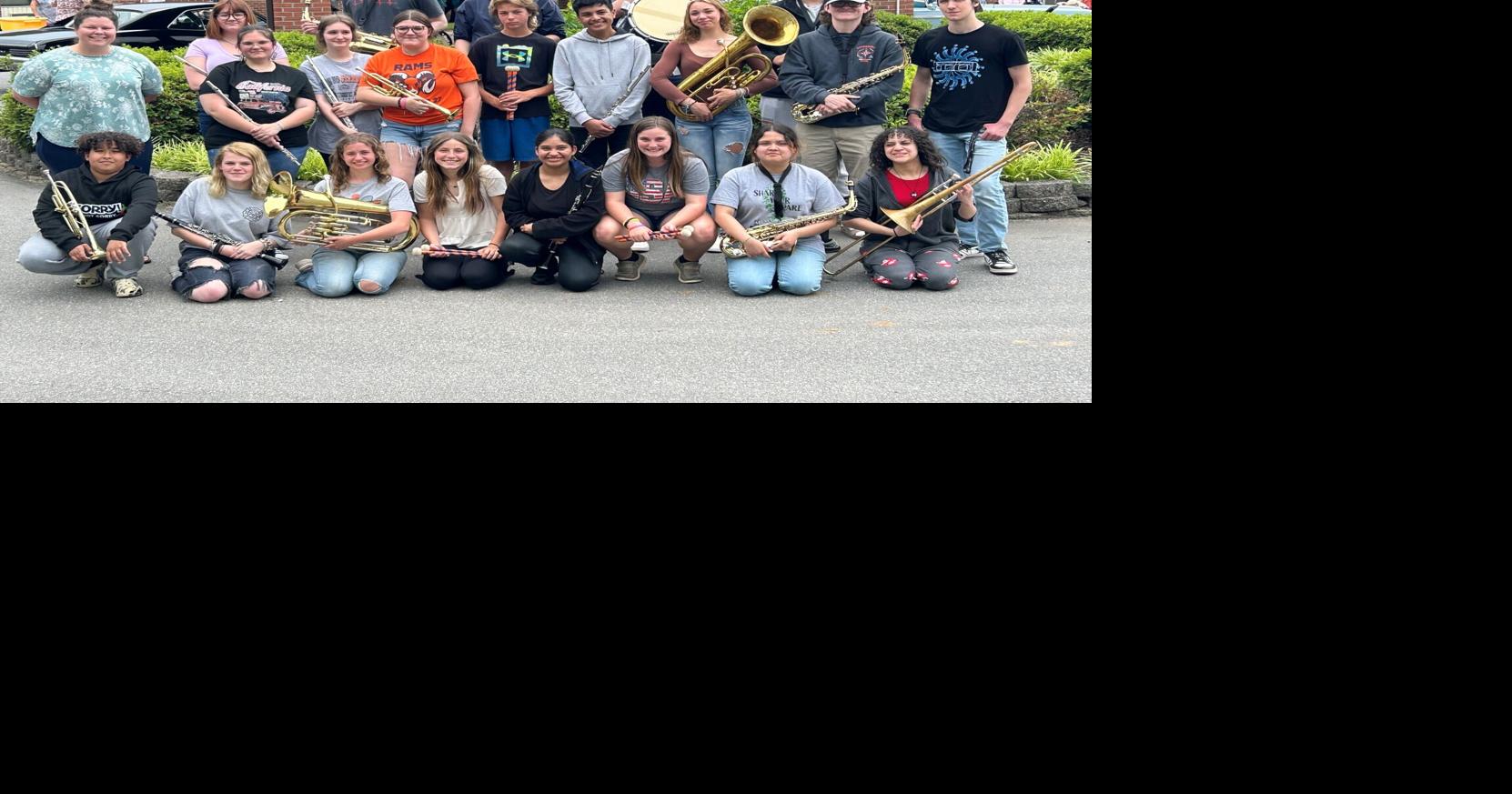 Starmount Marching Band performs for Yadkin Nursing Home residents ...