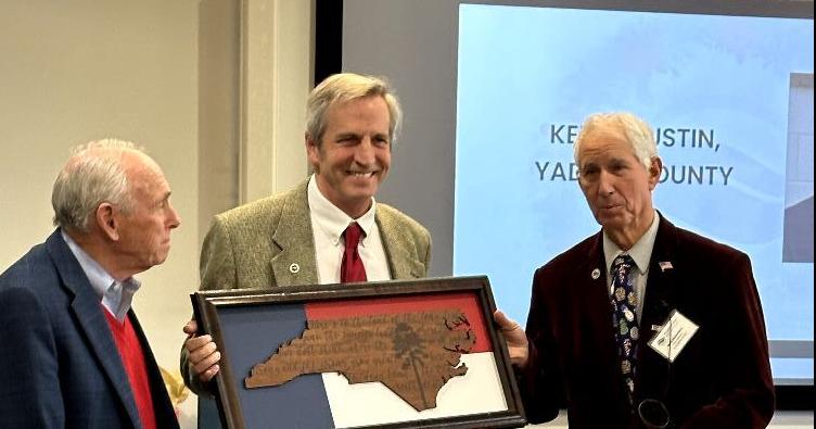 Austin honored with Long Leaf Pine award | News | yadkinripple.com