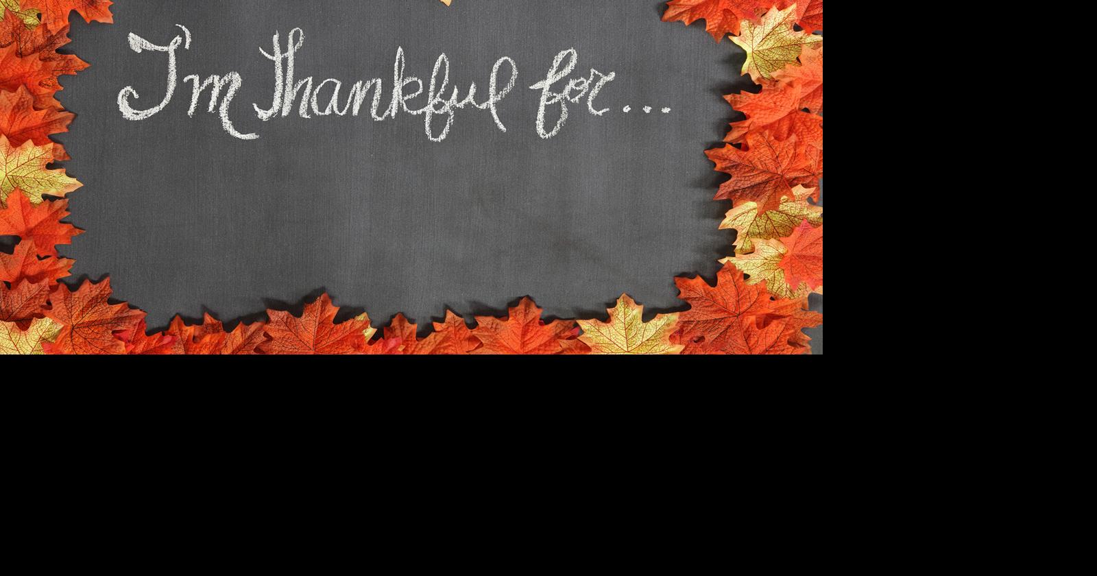 What Are You Thankful For? | Community | yankton.net