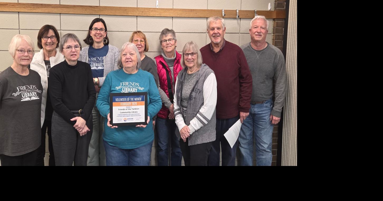 ‘Friends Of The Yankton Community Library’ Named Volunteers Of The ...
