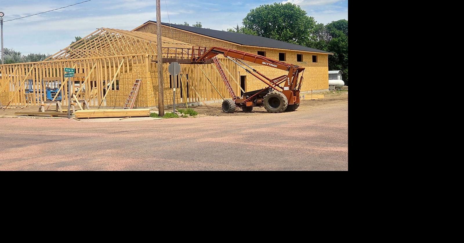 New Lesterville Community Center Taking Shape | Community | yankton.net