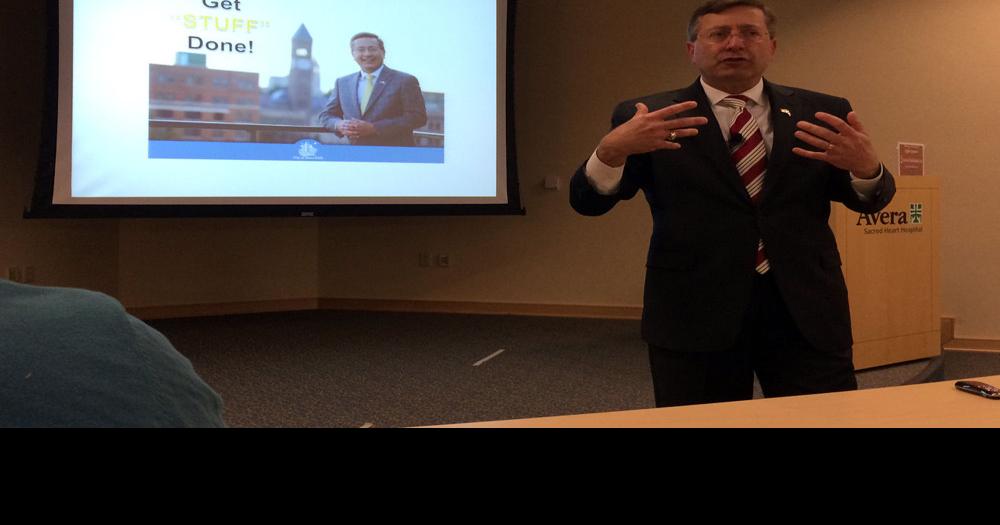 VIDEO: Mike Huether In Yankton | Community | yankton.net