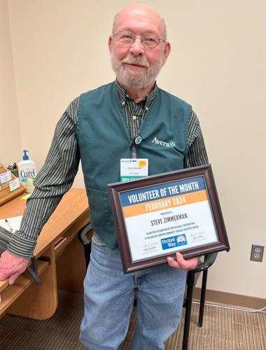 Zimmerman Named United Way Volunteer Of The Month | Community | yankton.net