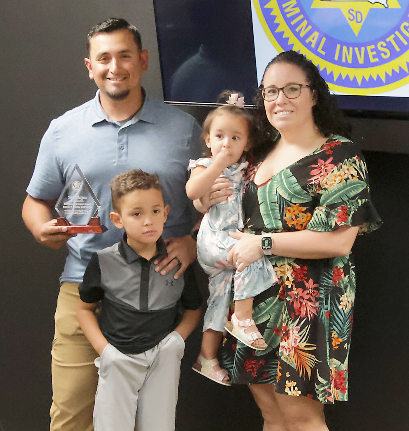 DCI Agent, Former YPD Officer Honored | Community | yankton.net