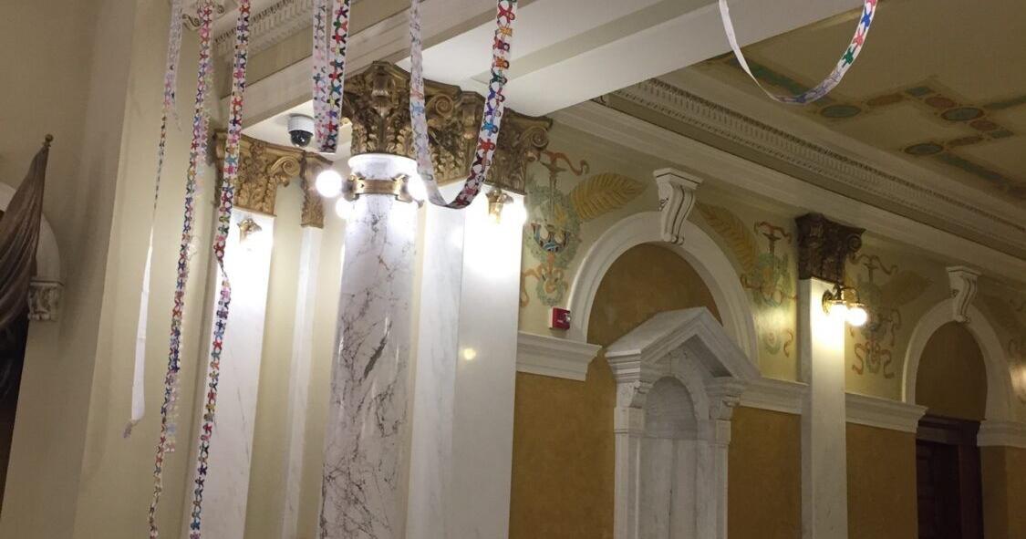 Protesters Display Paper Dolls In Pierre To Challenge Benefit ...