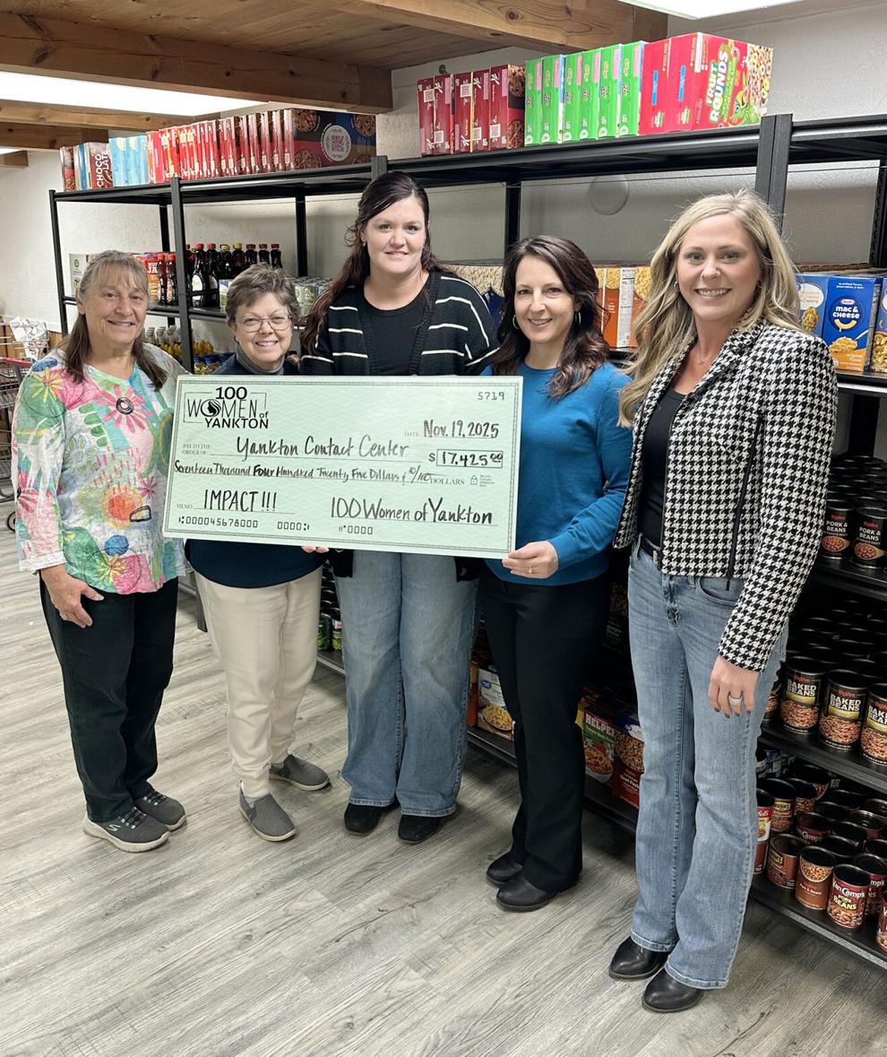 100 Women Of Yankton’s 16th Distribution To Yankton Contact Center | Community | yankton.net