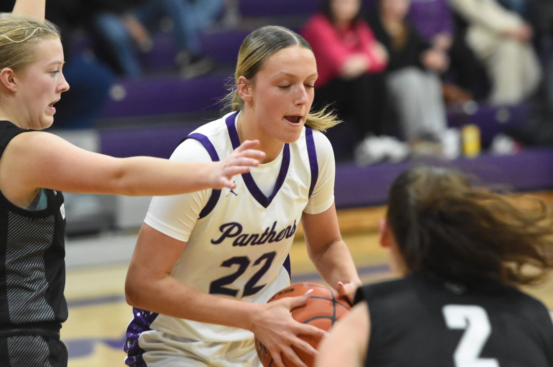 Panthers sweep Bearcats in hoops doubleheader