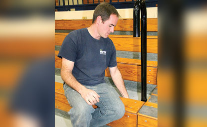 New handrails found in YHS gymnasium