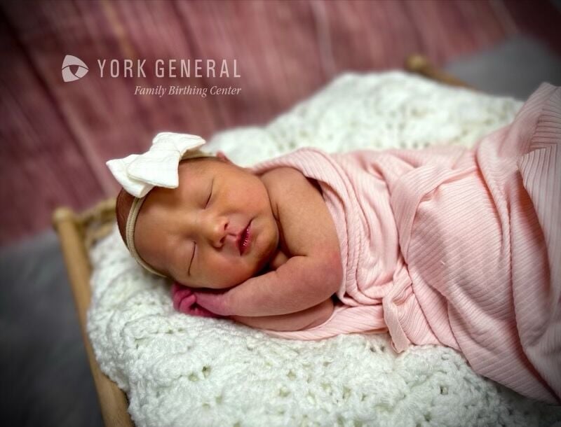 York hospital welcomes first baby of the new year: Isobel