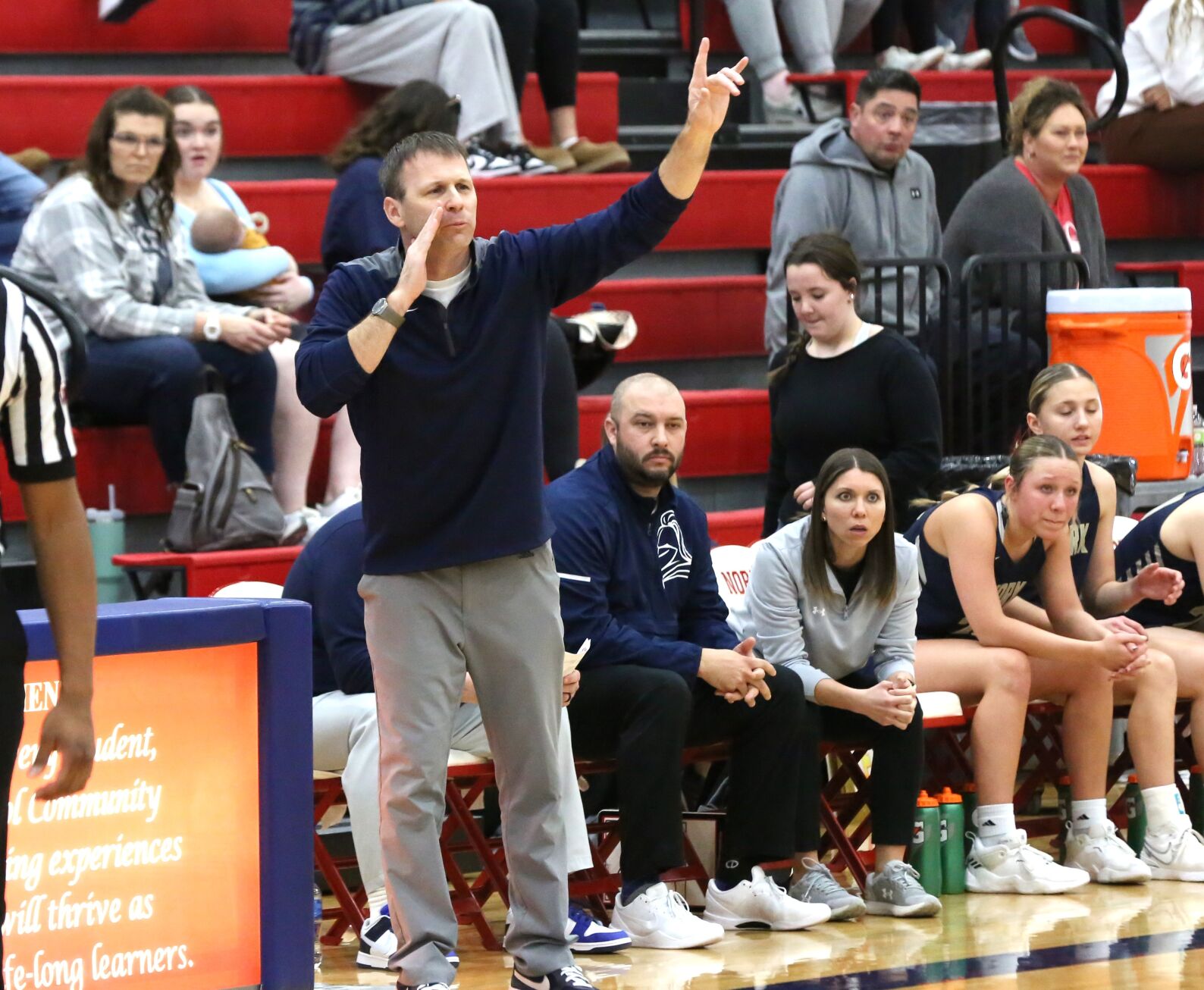 York coach Matt Kern