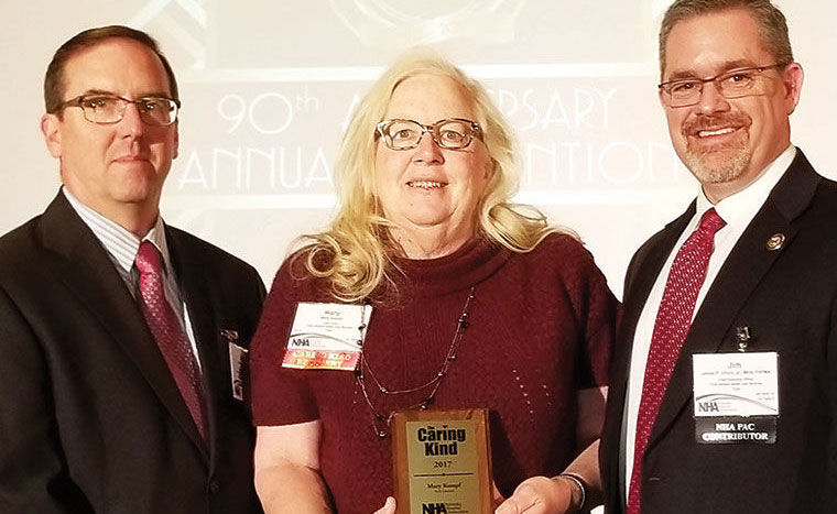 Kempf receives ‘The Caring Kind’ award