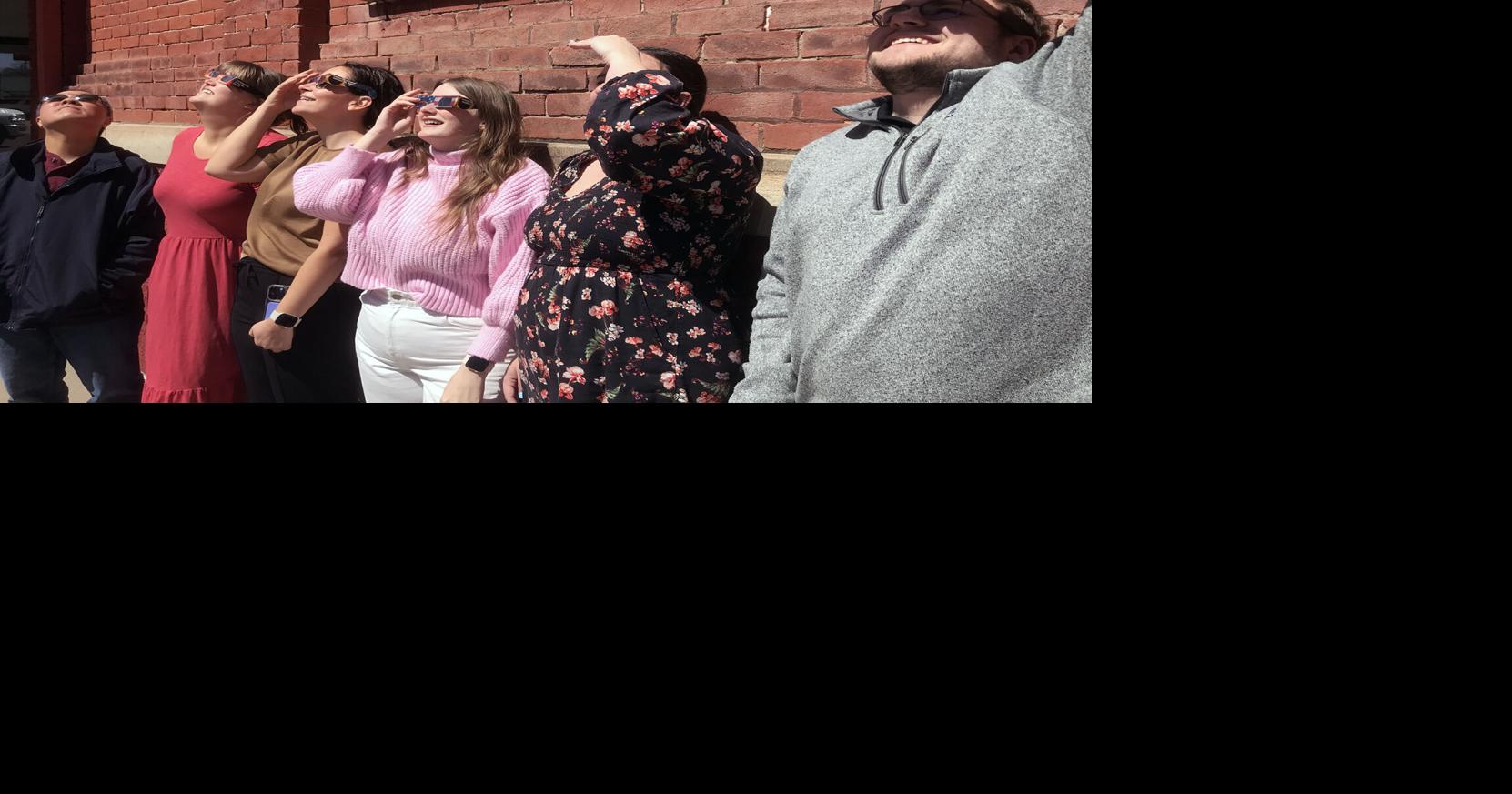 PHOTOS: The solar eclipse in Central Nebraska — through a filter