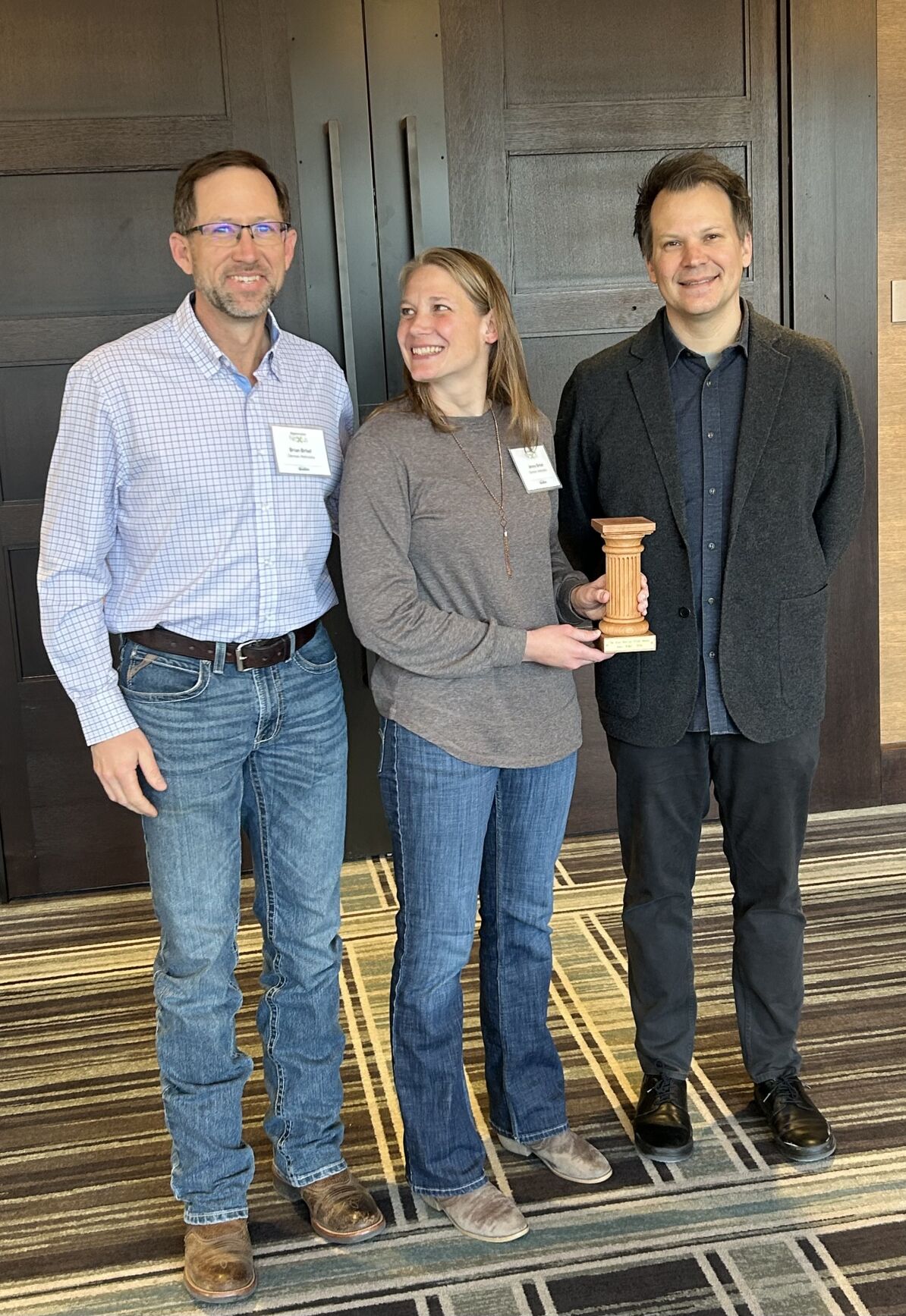 Nebraska Soil Health Coalition honors Jennifer Brhel