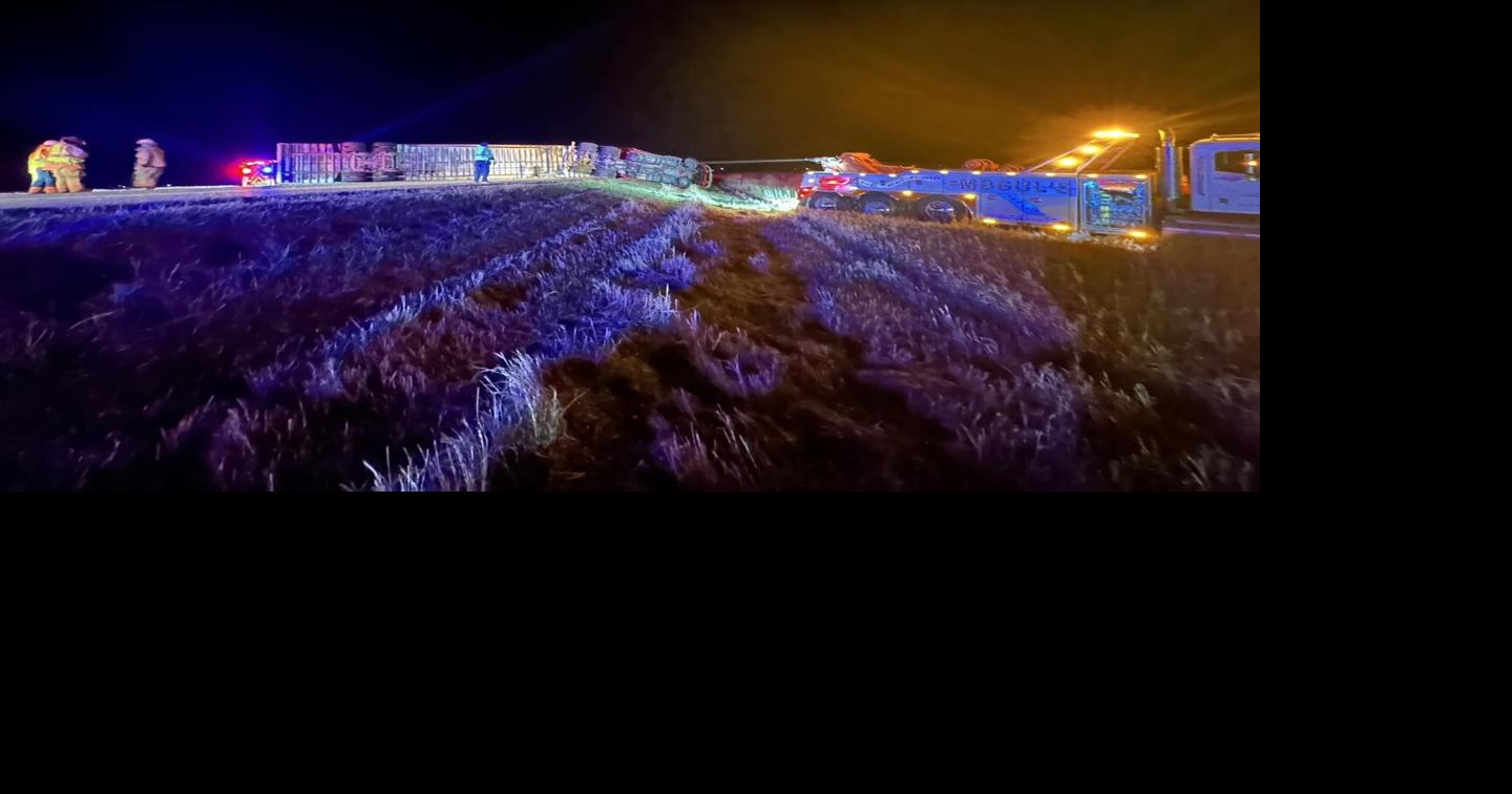 2 semis roll over in York County the same morning