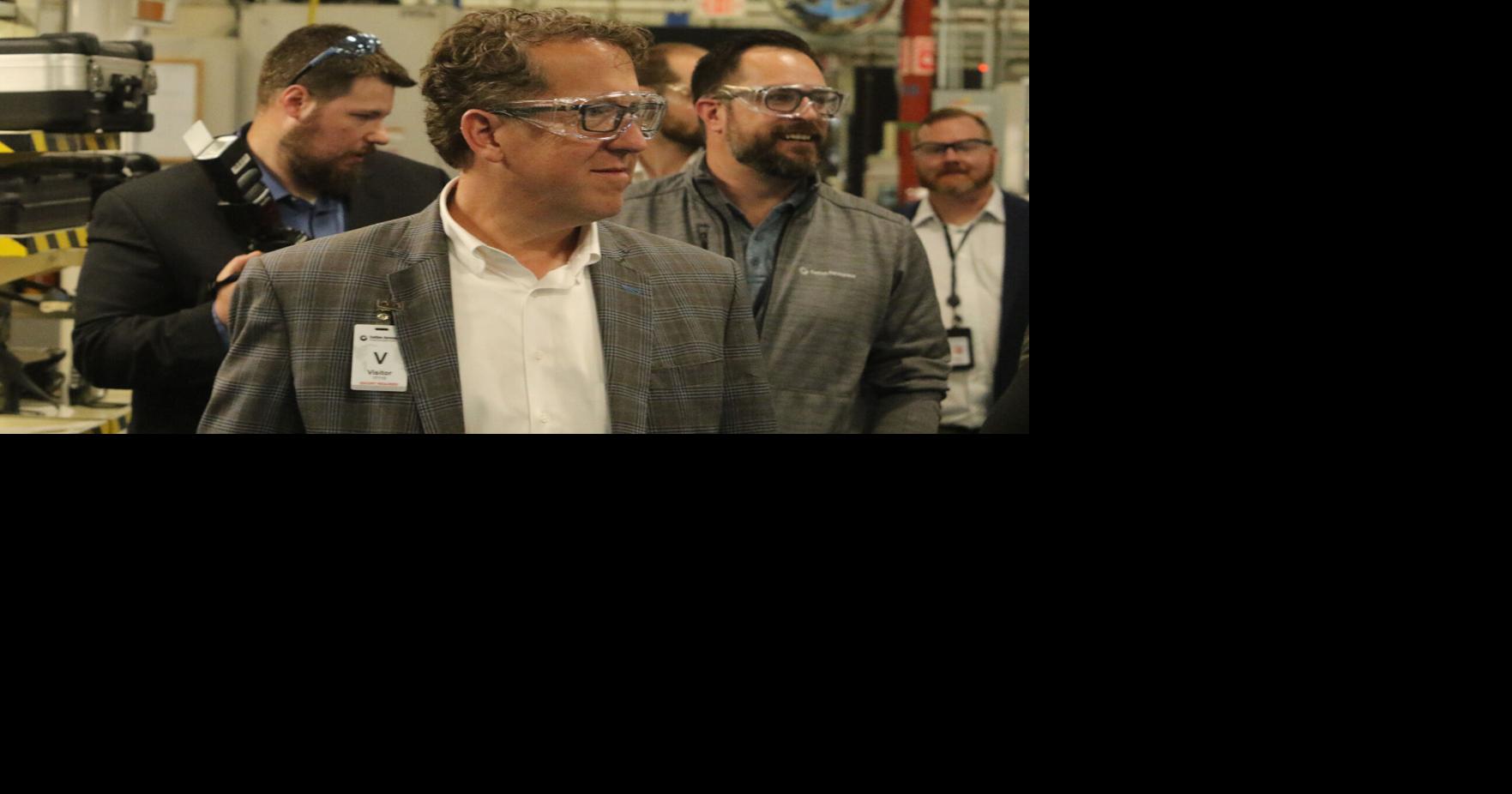 U.S. Rep. Adrian Smith tours Collins Aerospace in York