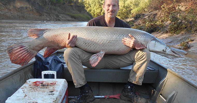 Record grotesque fish caught in Nebraska