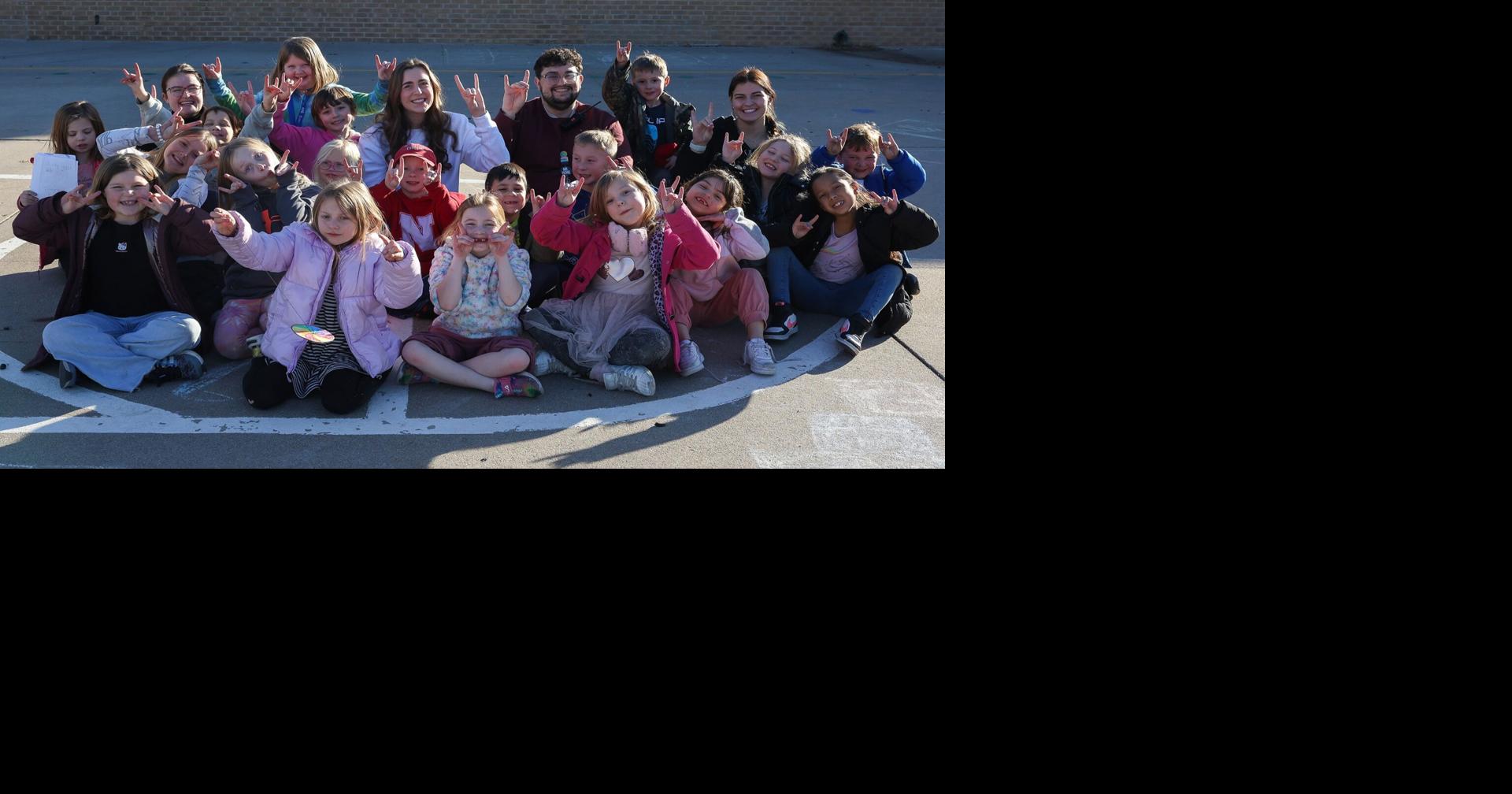 2 York UNK students teach at an after-school program