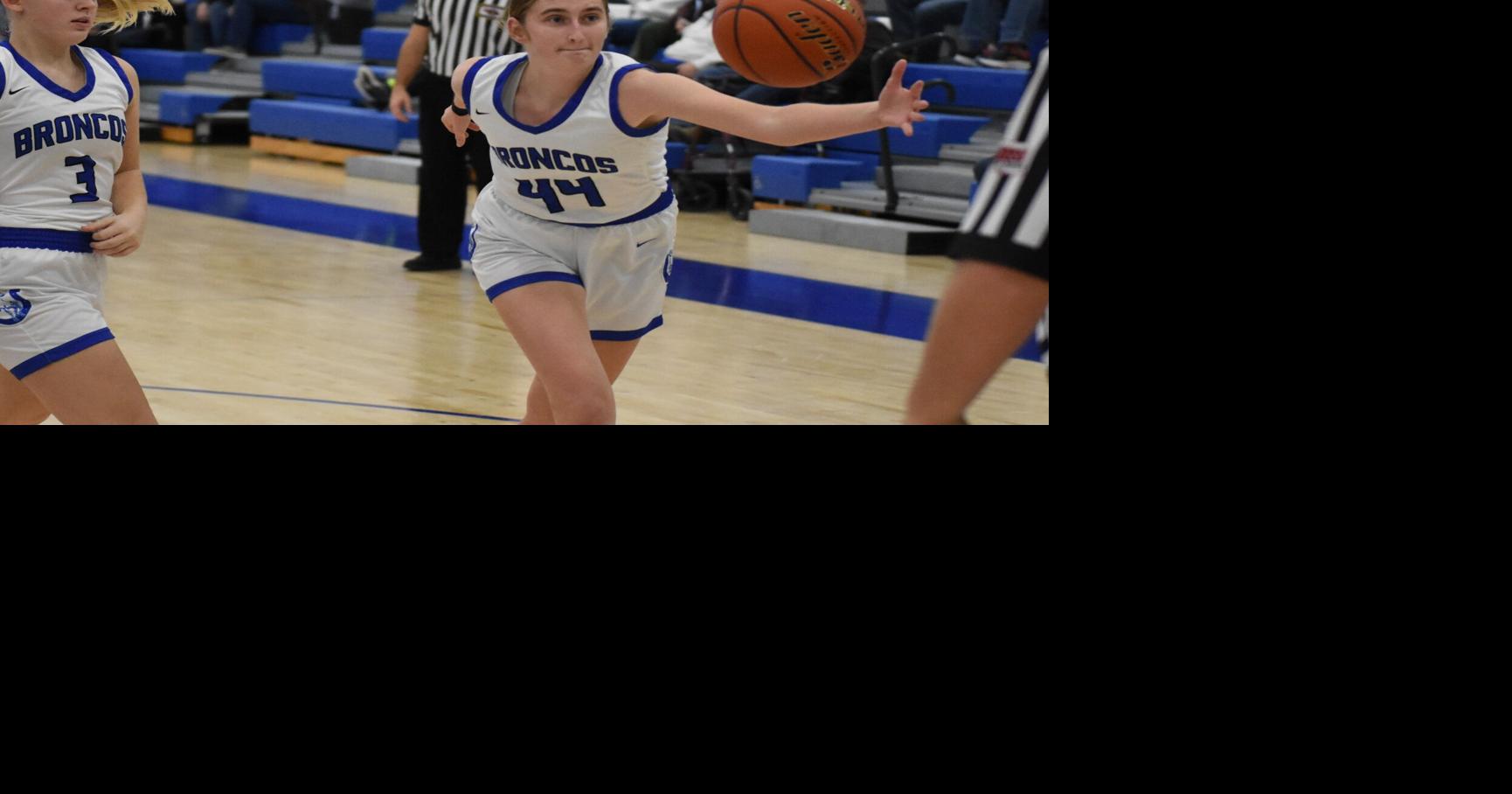 Centennial girls split weekend hoops doubleheader