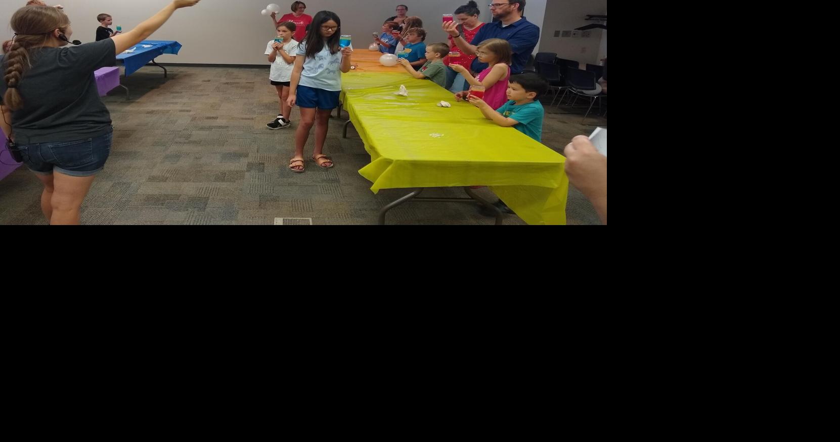 Library celebrates science, welcomes Edgerton Explorit Center