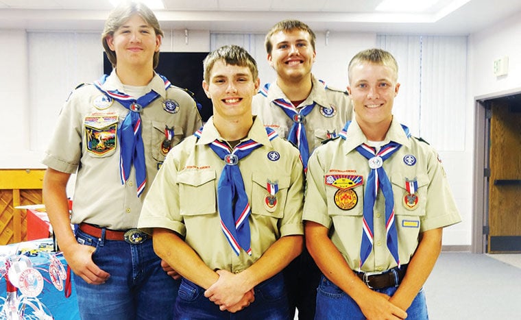 Troop 173 Eagle Scouts honored