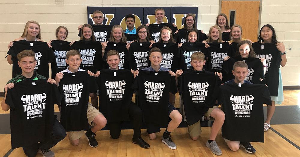 Middle school fitness awards given