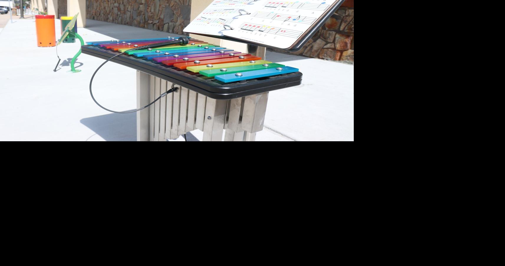 Musical Garden dedicated at Kilgore Library