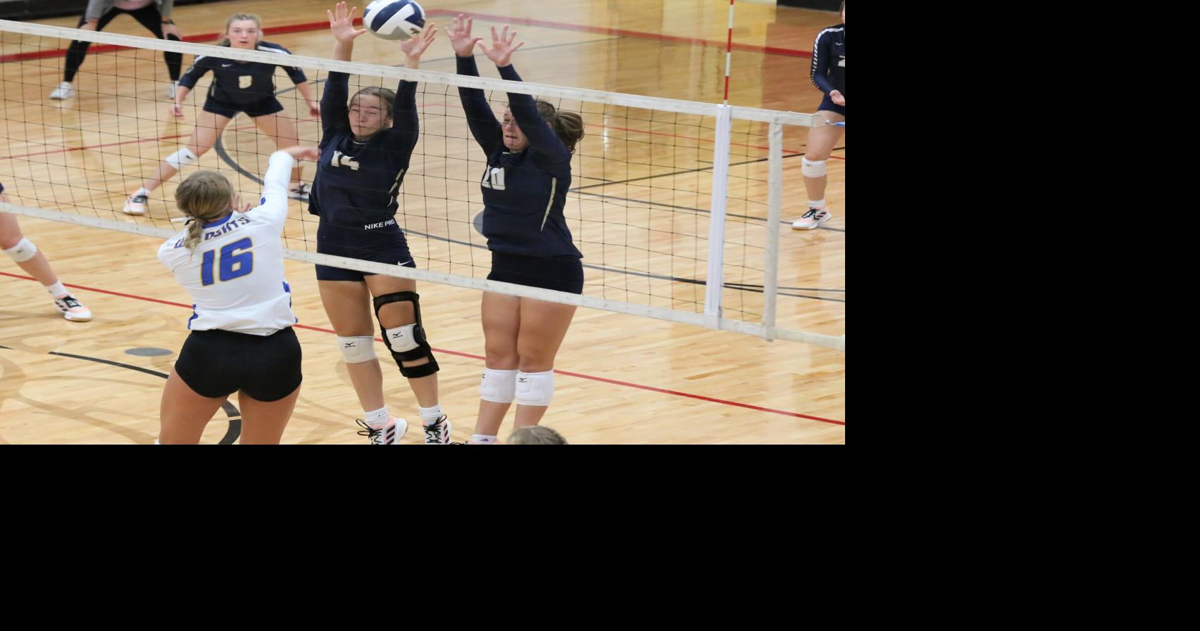 Dukes edge Cardinals 3-1 in Central Conference volleyball action