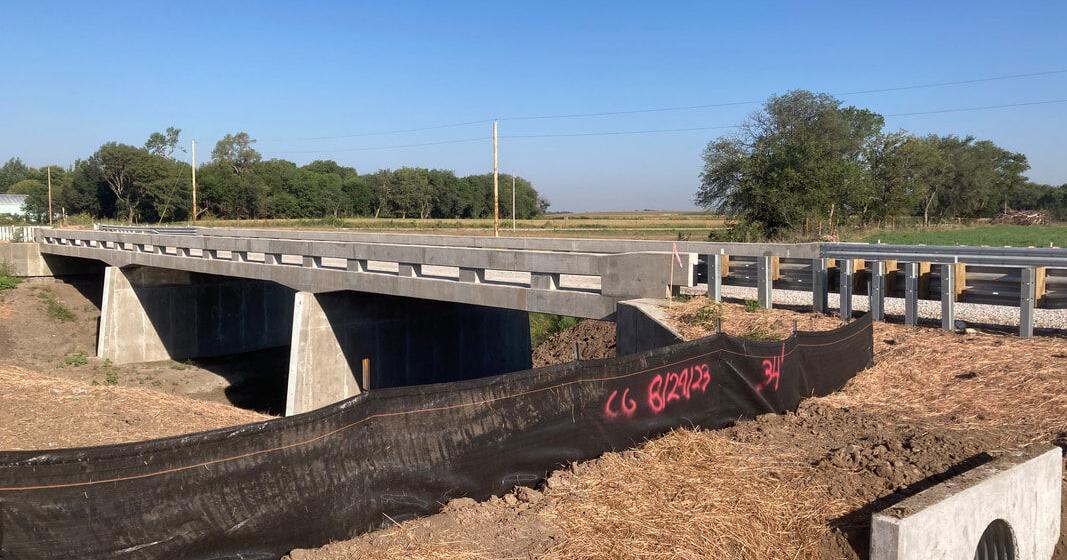 Two major county bridge projects completed on Road 20
